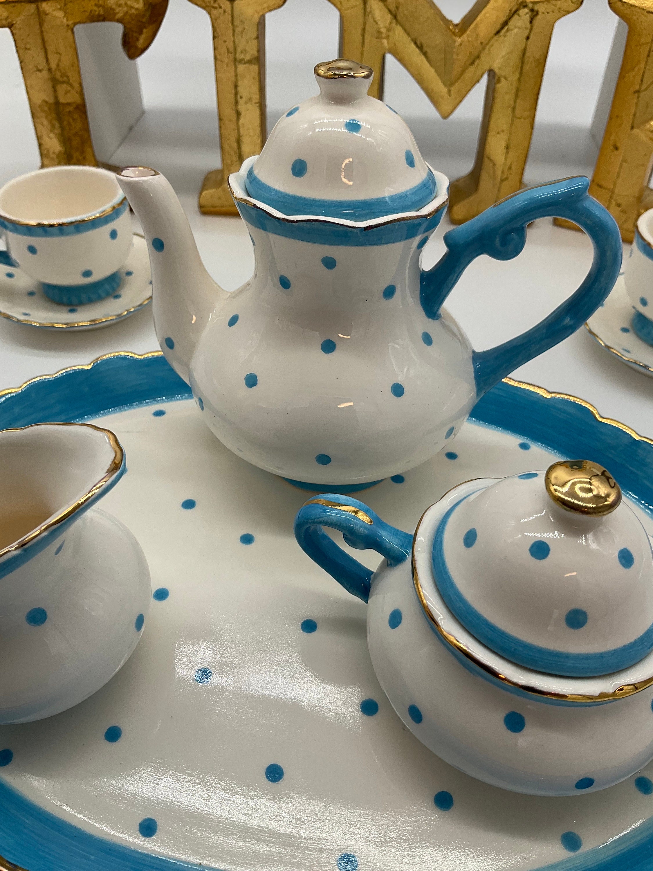 Children's Porcelain Tea Sets Elegant Tea Sets for - Etsy