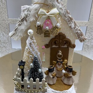 Angel House Ornament, Putz House, African American Angels - Etsy