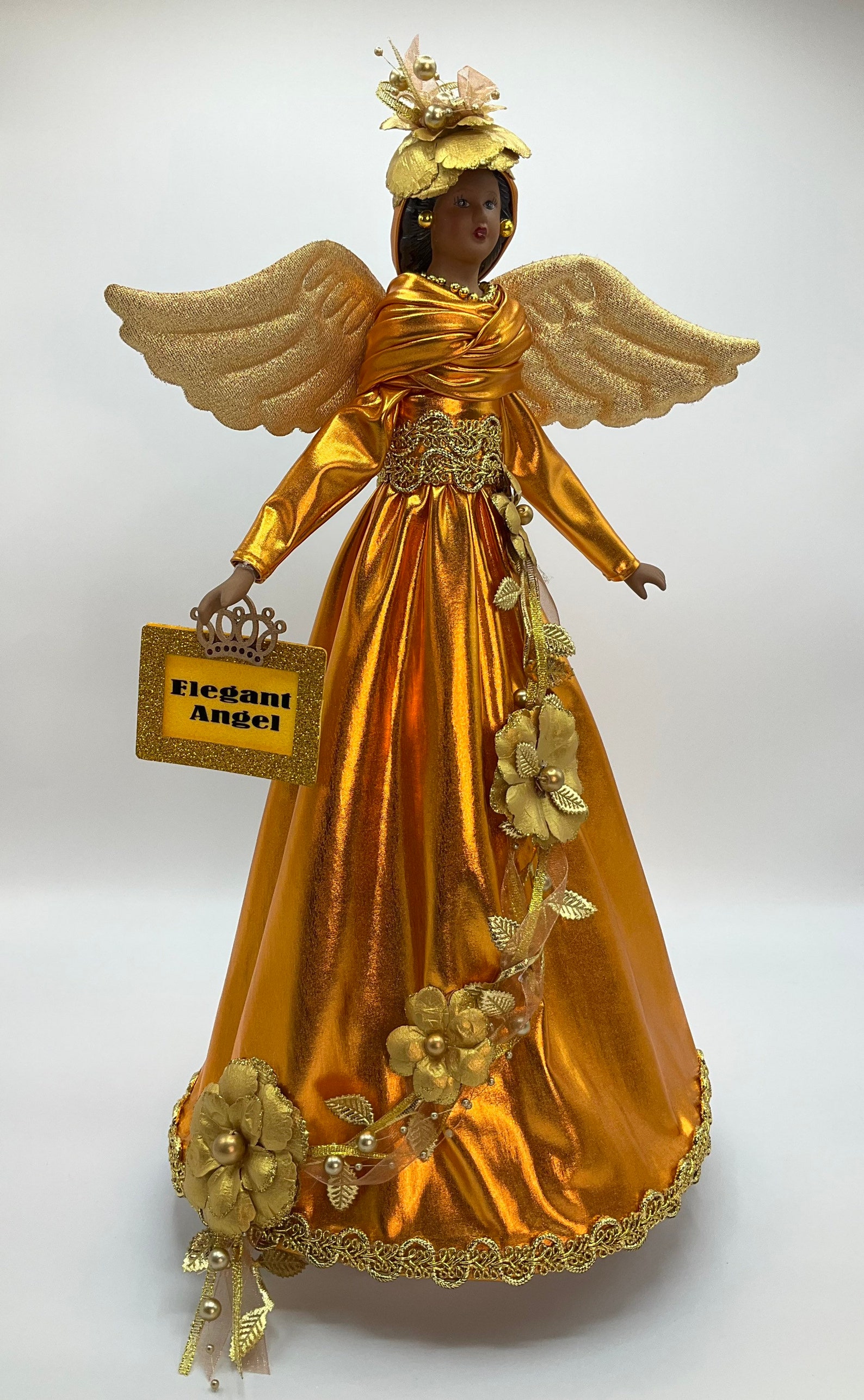 Elegant Angel Tree Topper African American Angel Tree Topper - Etsy