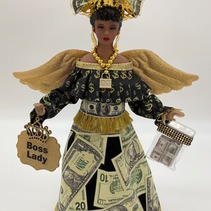 Money Gift - Boss Lady Money Figurine - Creative Custom Gift, Kwanzaa ...