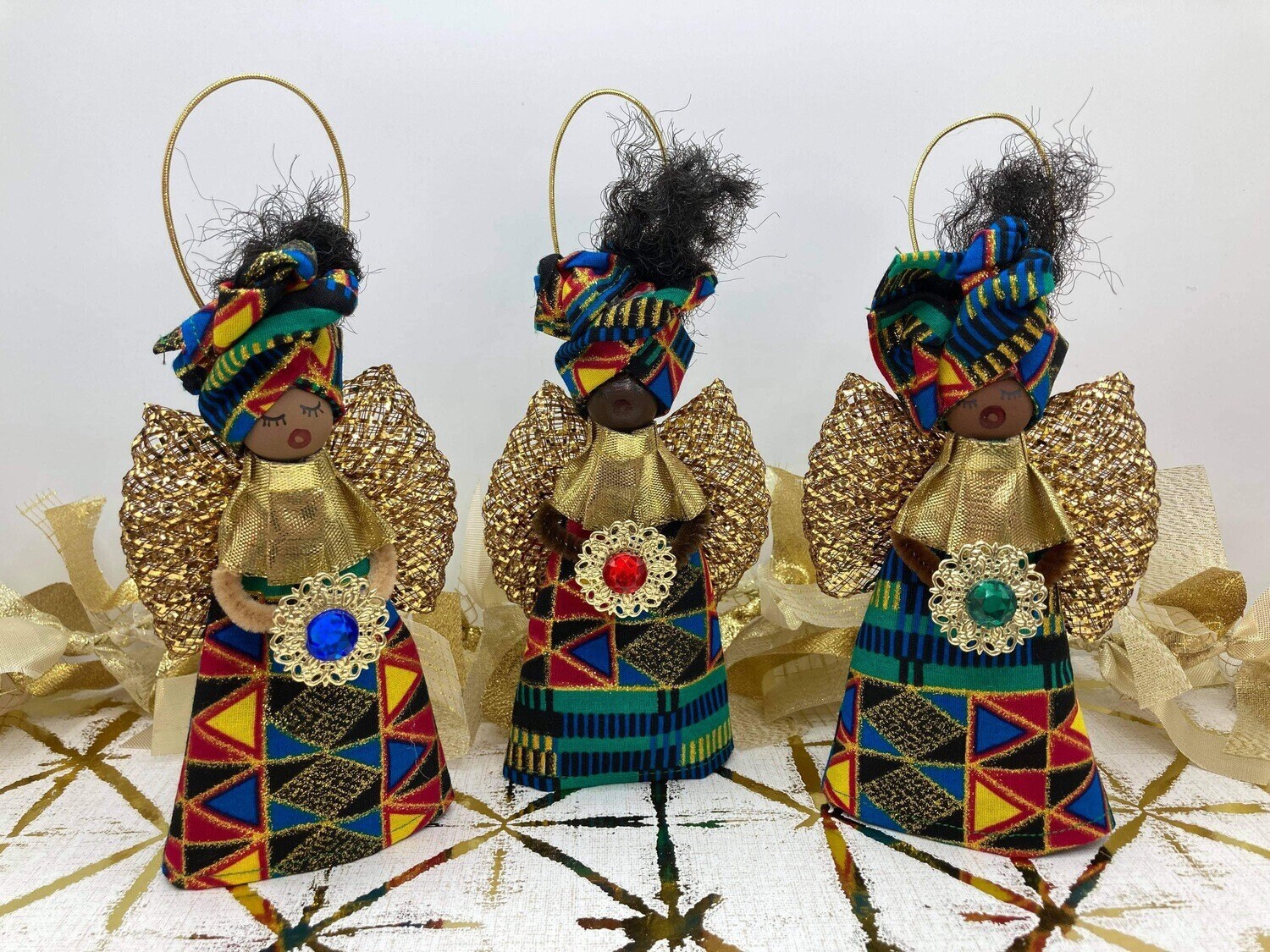 Afrocentric Ornament African Ornament Handmade Ornament - Etsy