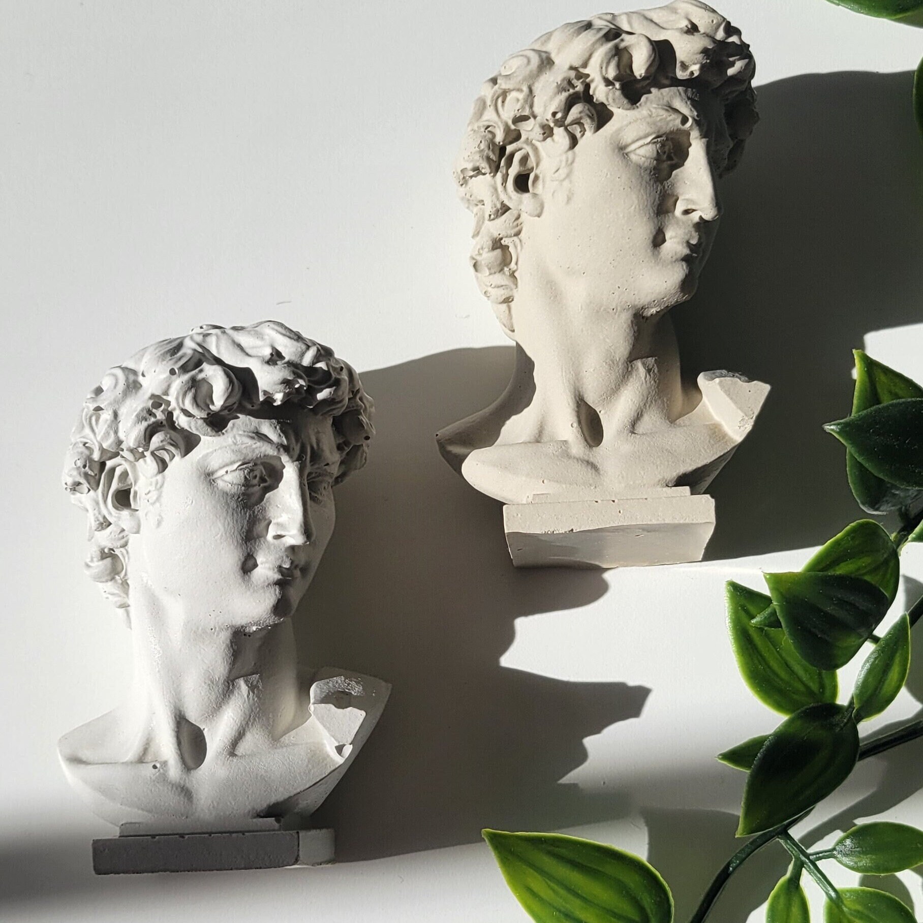 Concrete Statue, Man Statue, Bookshelf Decor, Concrete Decor, Mantel ...