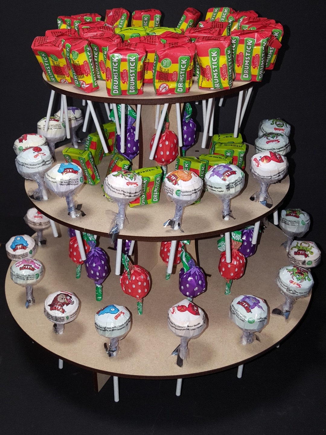 Round 3 Tier Lolly Pop Stand, Wedding, Birthdays, Sweet,special ...