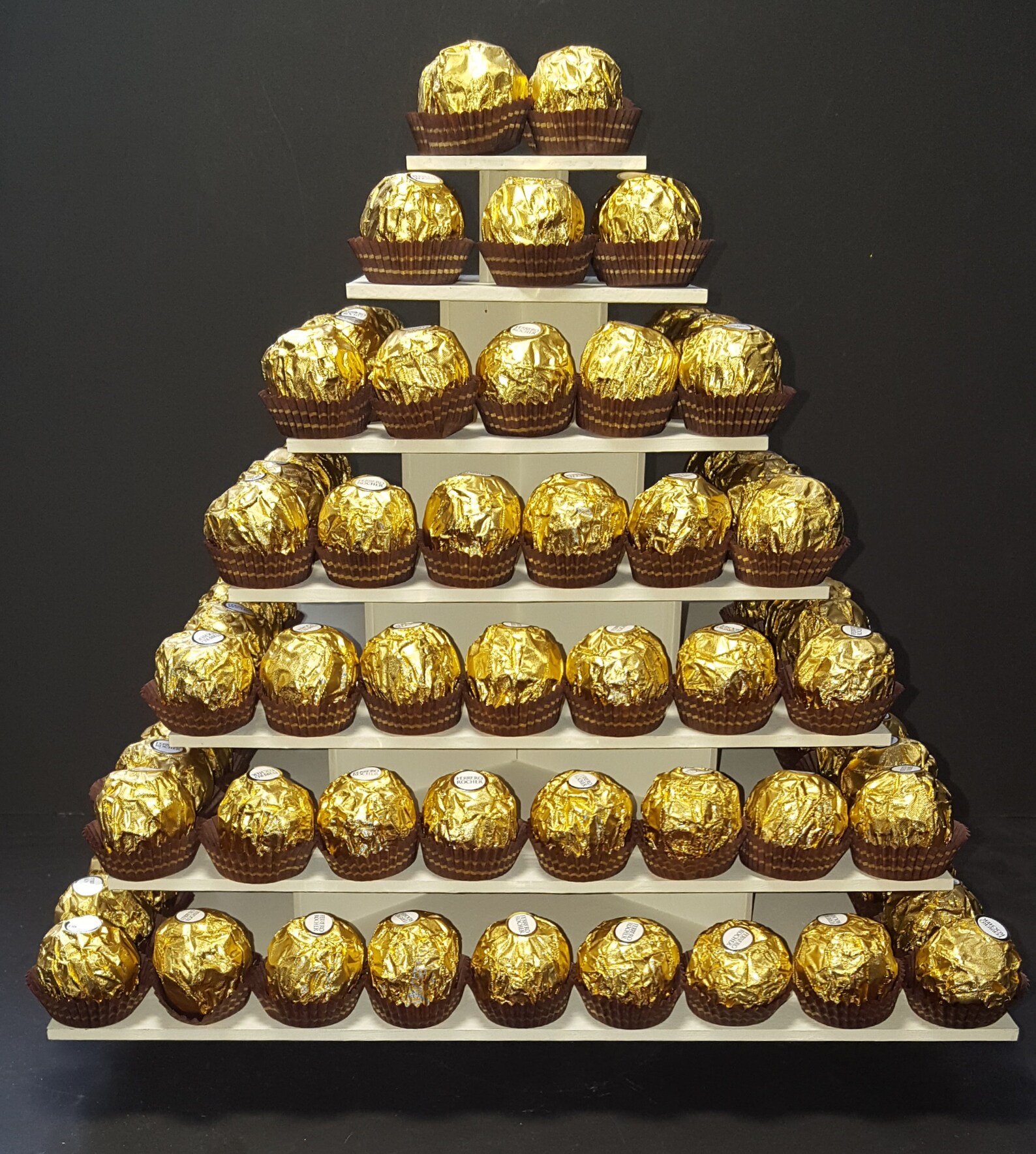 Square 7 Tier Ferrero Rocher Stand Wedding Birthdays | Etsy