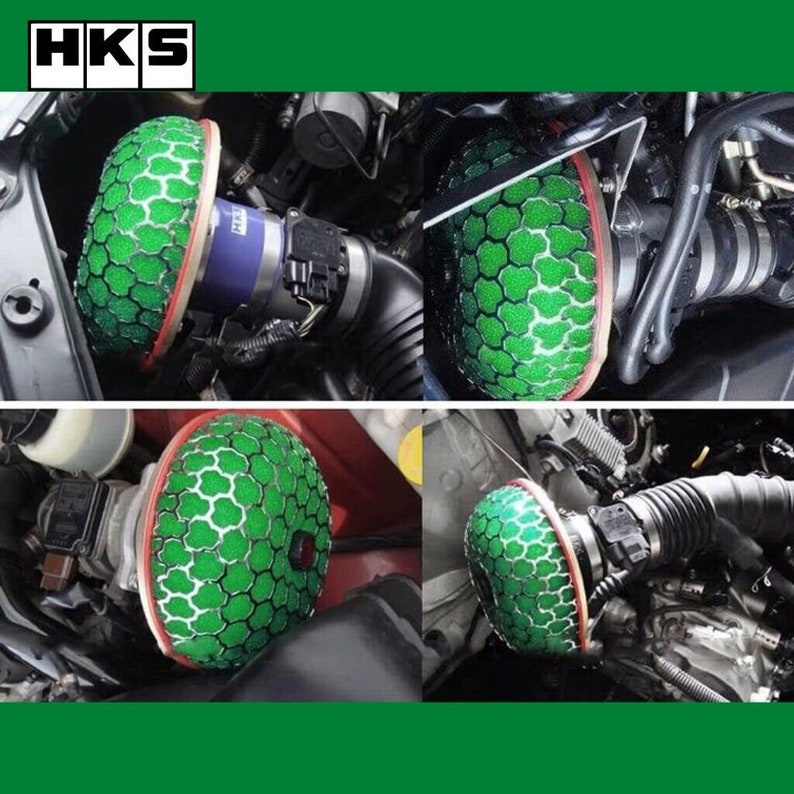 New HKS Mushroom 80mm 3.25" Style Power Air Filter Intake Flow Reloaded ...