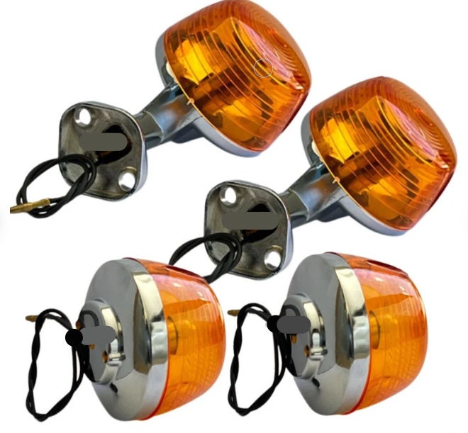 Honda C90 C70 C65 C50 Set of Left Right Front & Rear Winker 6V Turn ...