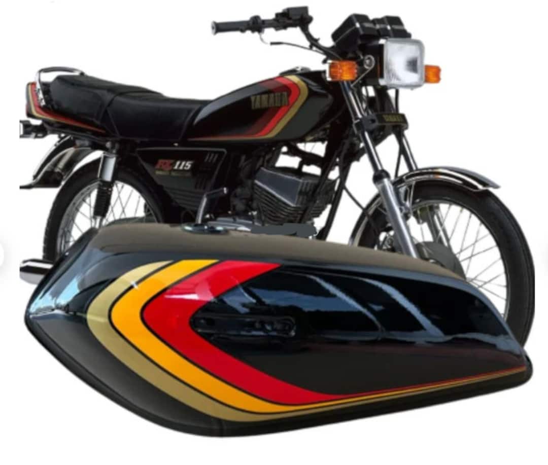Yamaha RX115 RXS 1987-88 Fuel Tank New With Color Motorcycle Spare ...