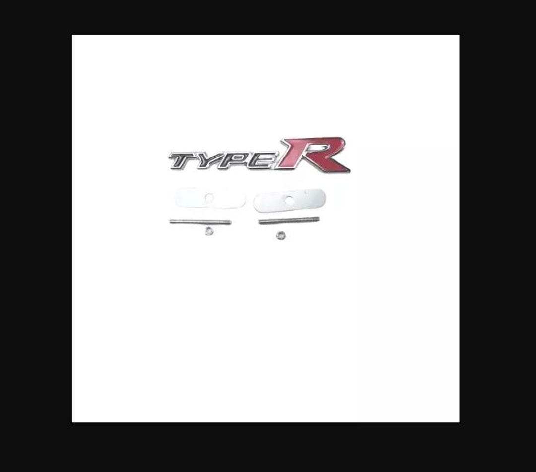 Type R Grille Emblem Logo Honda VTEC Civic FD2R FD Racing JDM Express ...