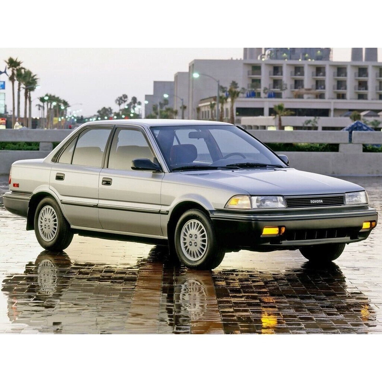 Toyota Corolla AE90 AE92 EE90 Set Left Side Sedan Corner Lights Turn ...