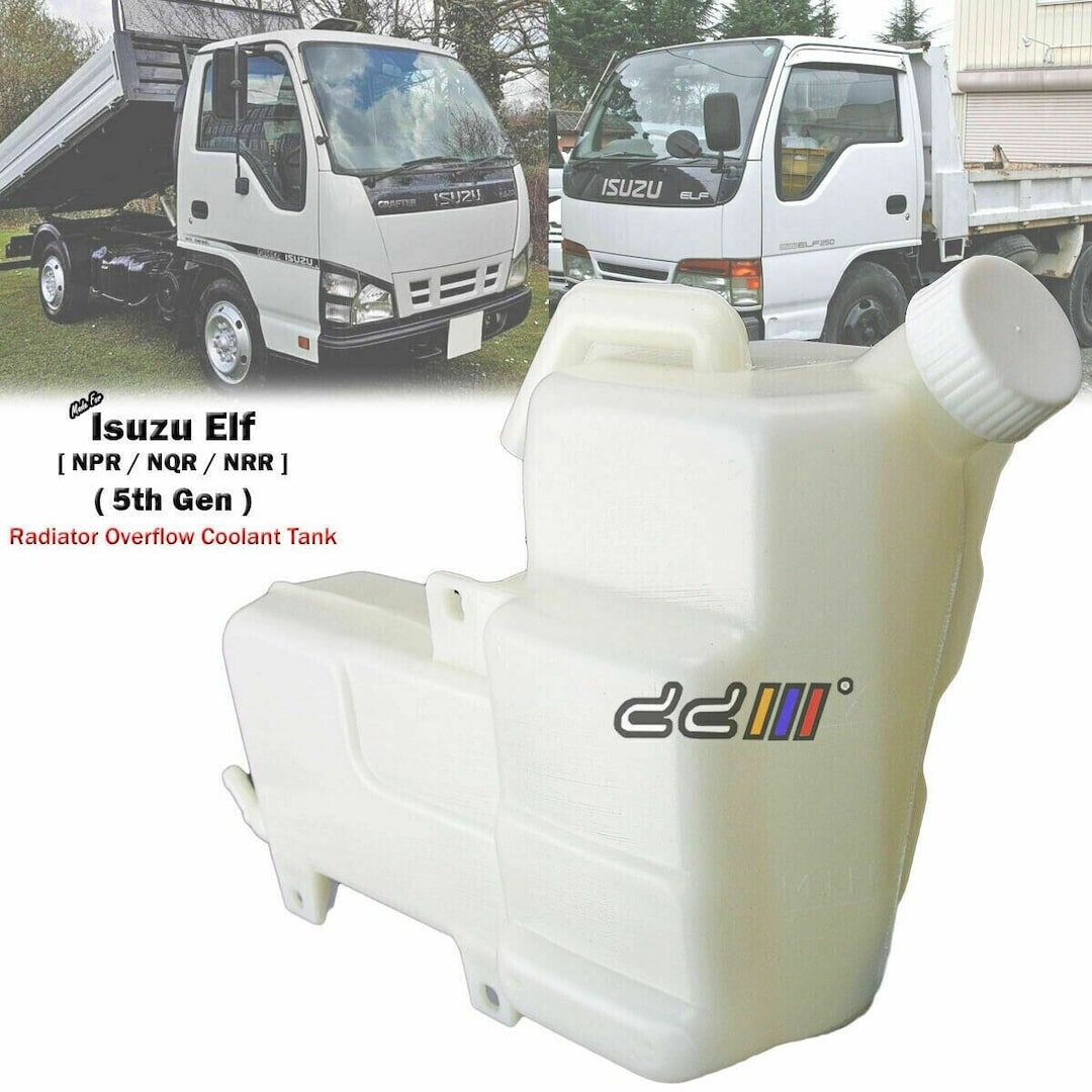Radiator Overflow Bottle Coolant Tank for Isuzu Elf Truck NPR NQR NRR ...