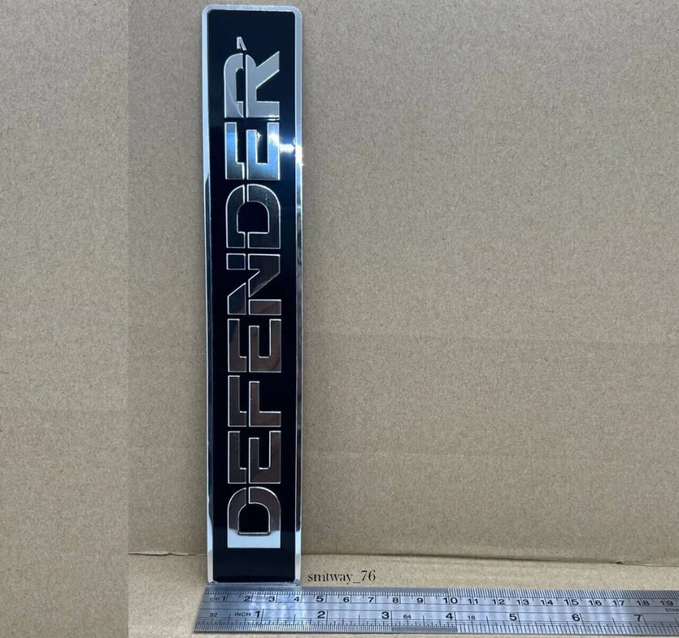 Land Rover Defender Front Grille Emblem Badge Expedite Shipping - Etsy