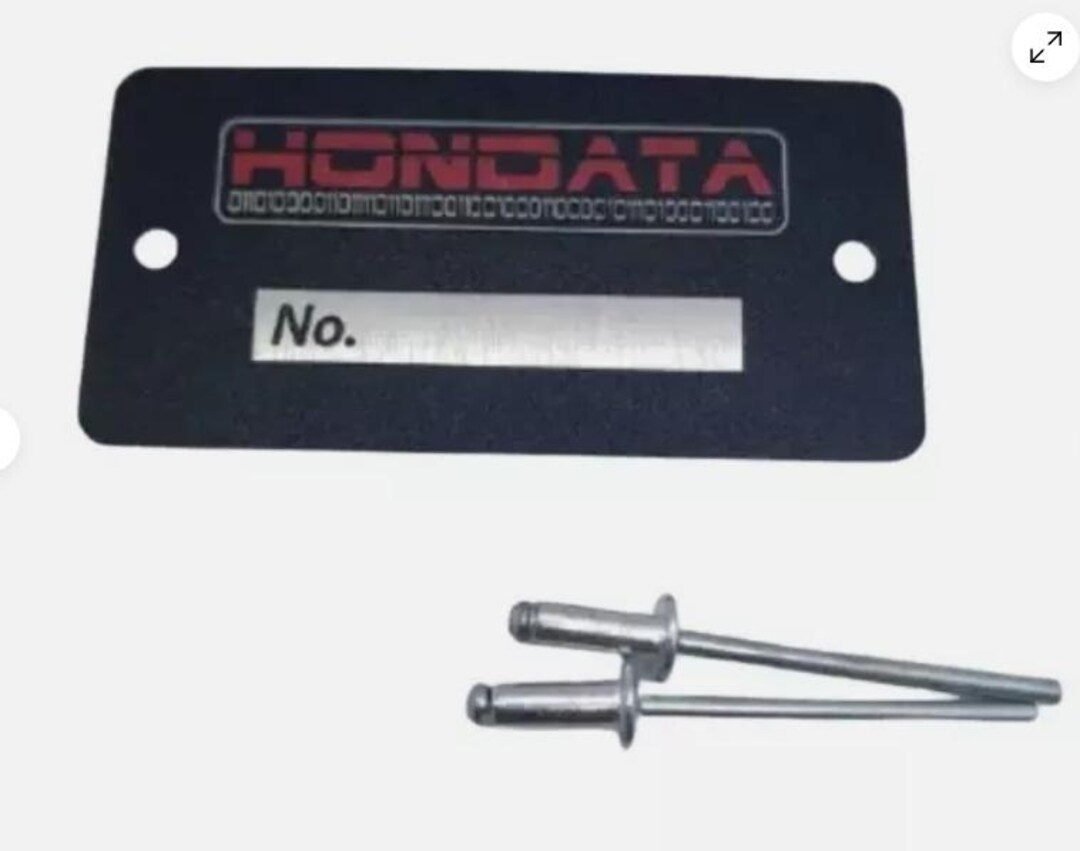 Emblem JDM Style Aluminum METAL Badge Custom Number Express Shipping - Etsy