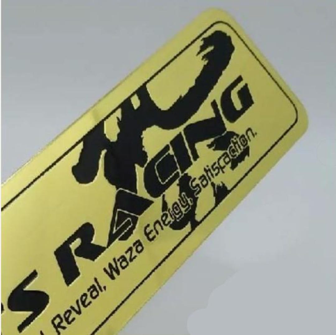 Js Racing Plate Copper Emblem JDM Design for Honda Type R Civic Express ...