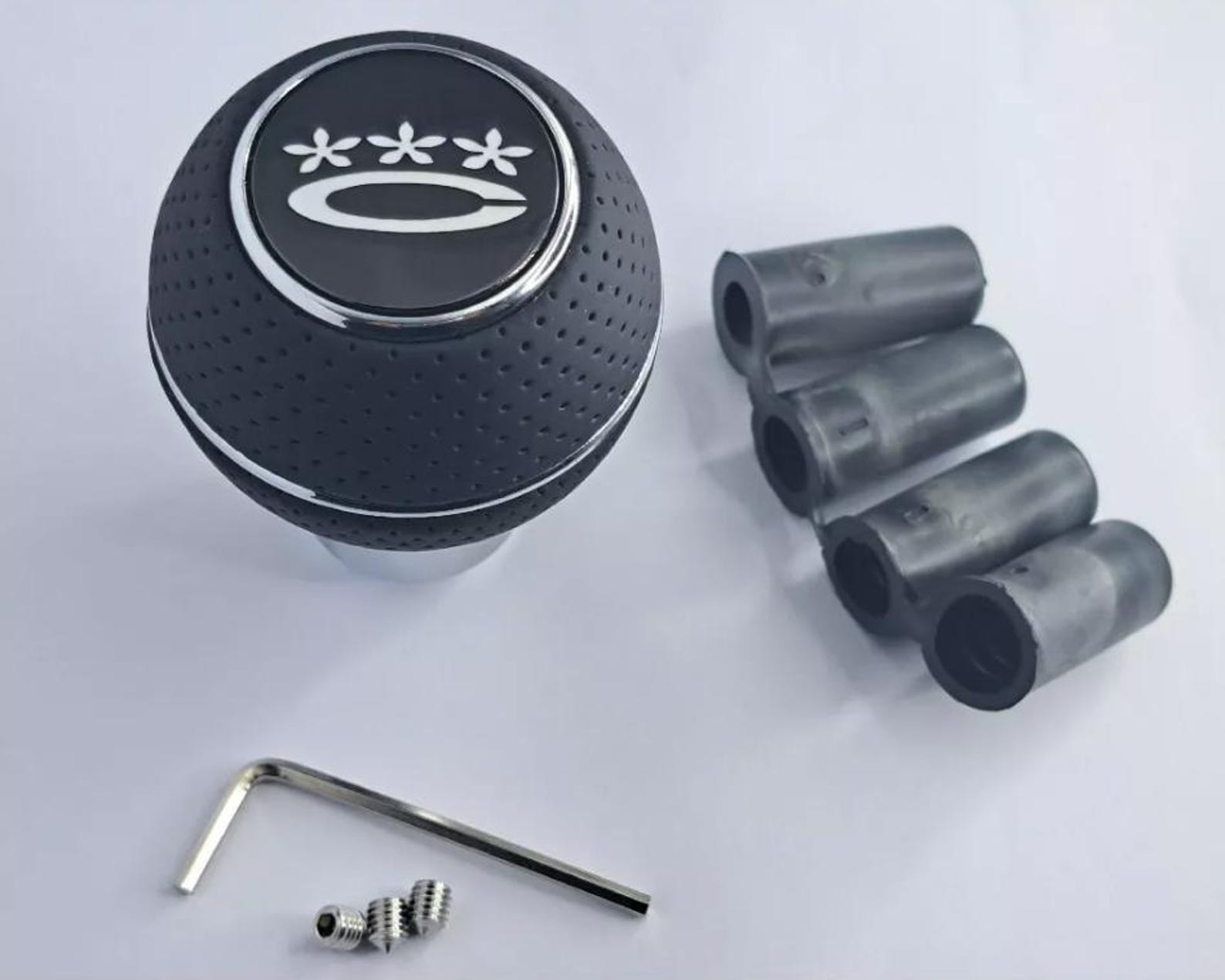 Toyota Corolla Ke30 Ke35 Ke36 Ke38 TE31 Shift Knob Leather Metal Logo ...