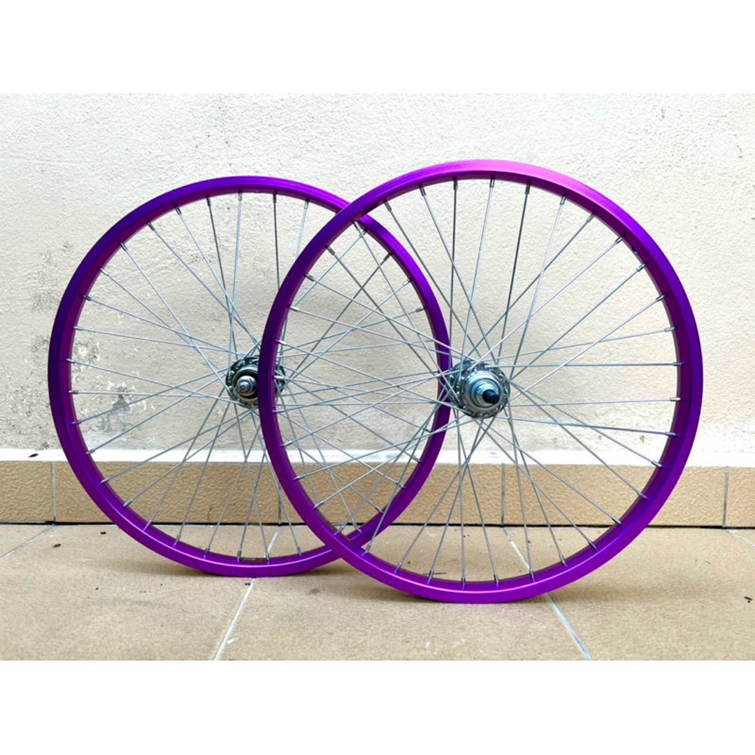 20'' Heavy Duty Spokes Steel Bicycle Rim Set for BMX , GT Expedite ...