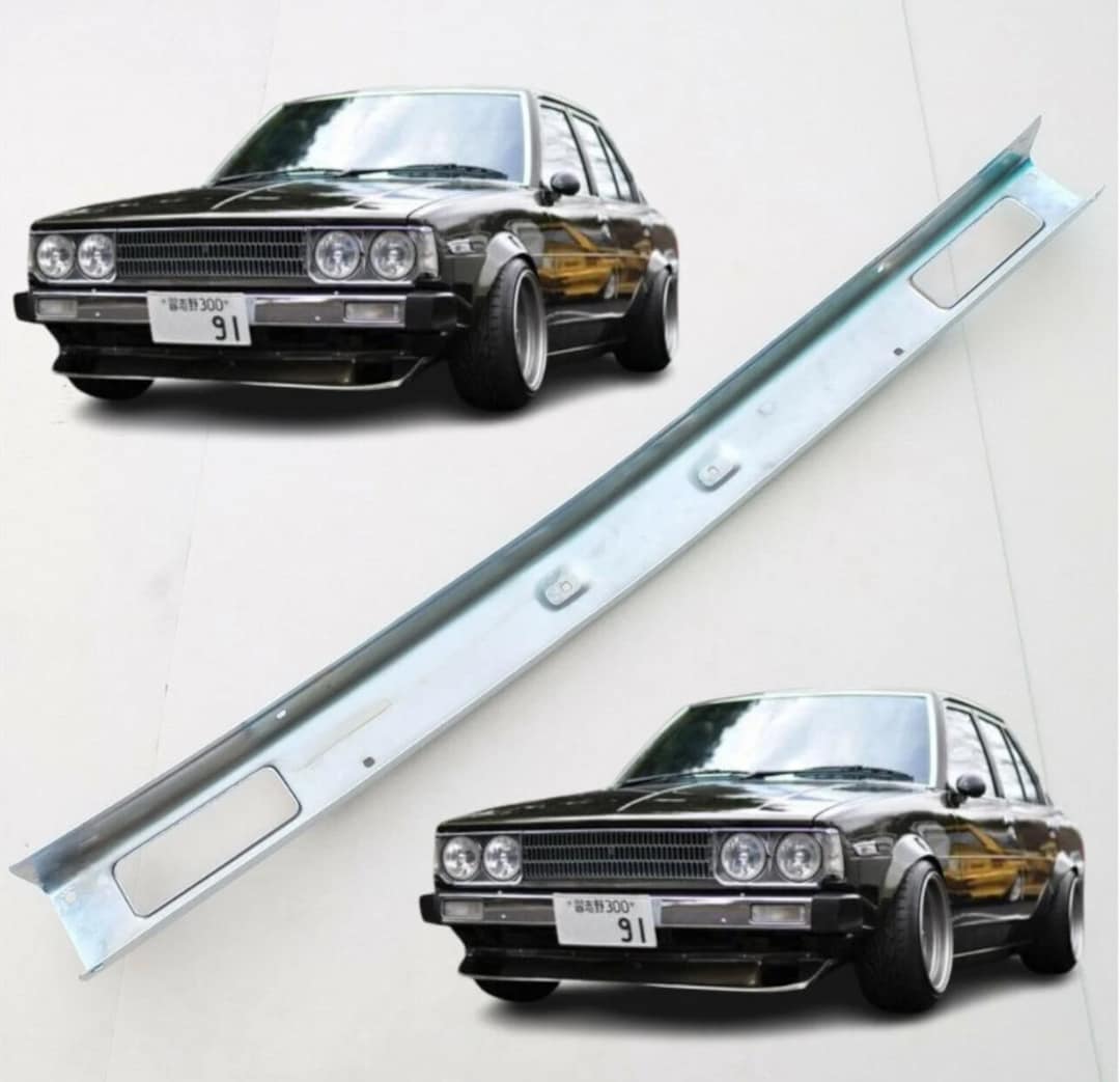 Corolla GL KE70 TE72 AE70 AE71 1300 Dx JDM Set Front Steel Chrome ...