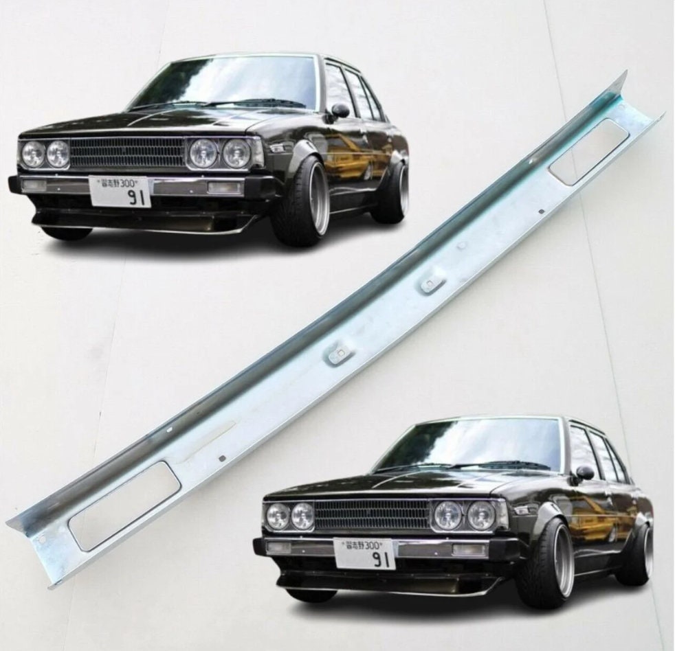 Corolla GL KE70 TE72 AE70 AE71 1300 Dx JDM Set Front Steel Chrome ...