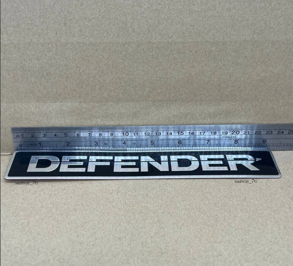 Land Rover Defender Front Grille Emblem Badge Expedite Shipping - Etsy