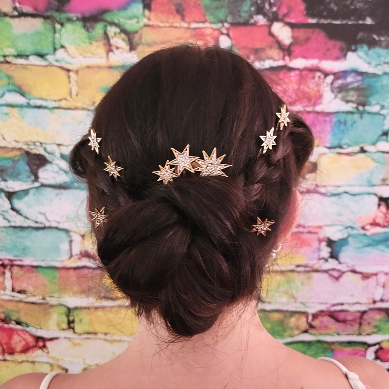 Star Hair Clips - Etsy