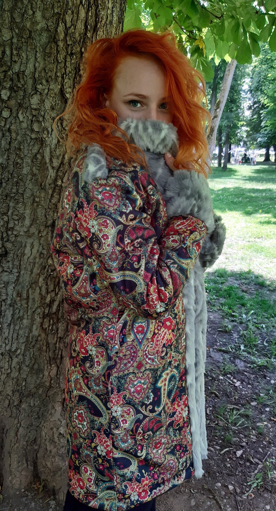 Women's Pimp Coat/winter Long Bomber Jacket/paisley Jacket/music ...