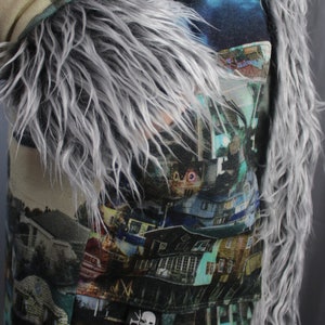 Long Xxl Coat/duster Pimp Jacket/long Bomber Jacket/festival Clothing ...