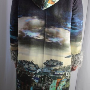 Long Xxl Coat/duster Pimp Jacket/long Bomber Jacket/festival Clothing ...