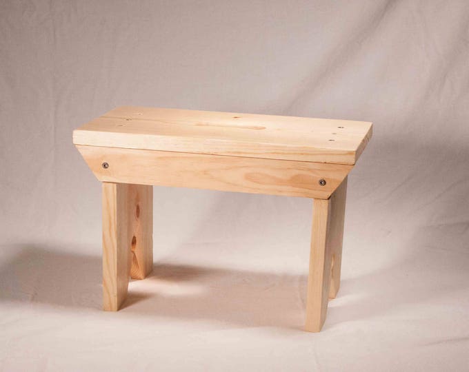 Wooden Step Stool Farm Stool Milking Stool Pine Step Stool - Etsy