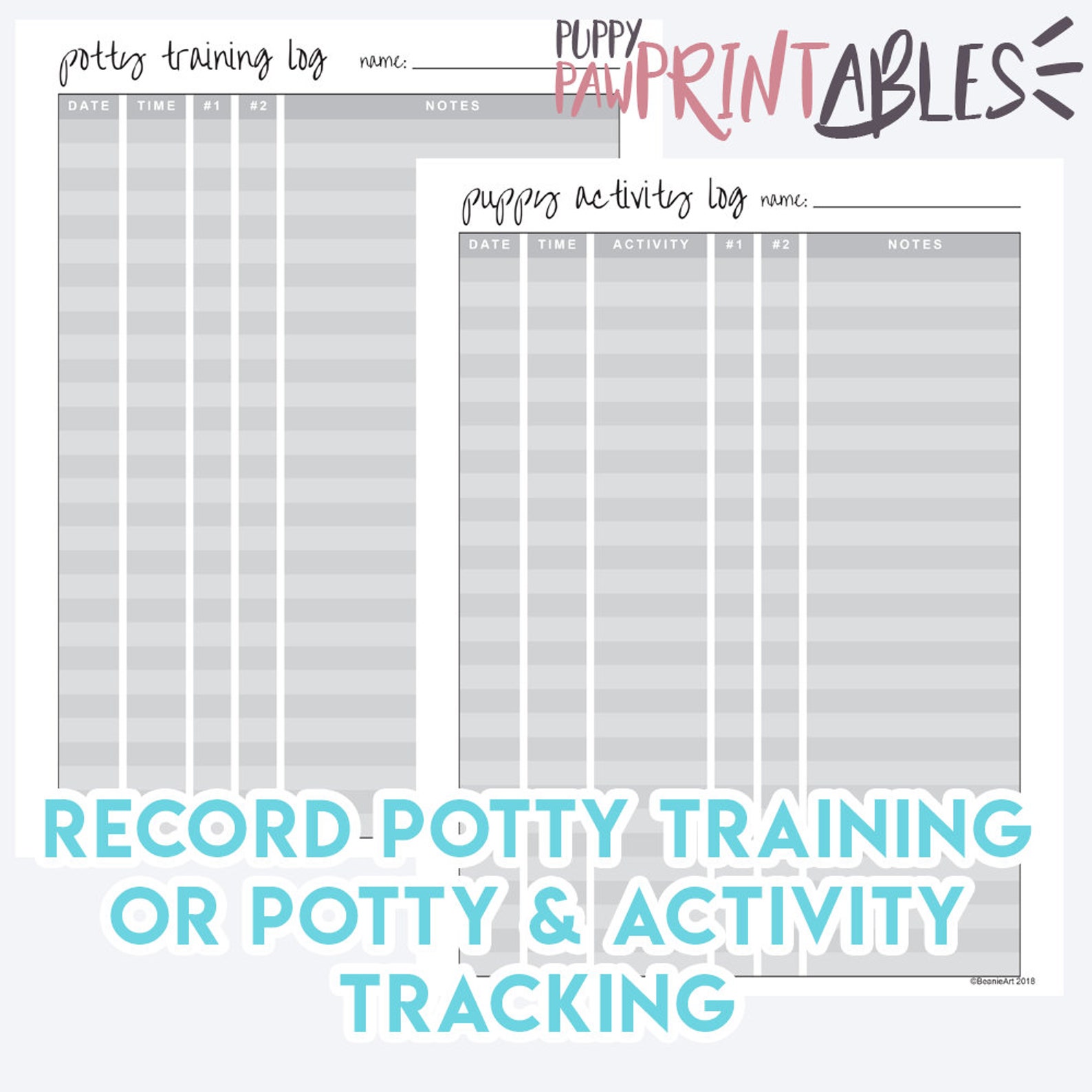 Complete Dog Owner Puppy Edition Printable Planner Binder, Pet Care ...