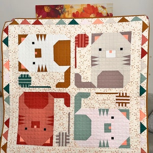Kitten Around Quilt - Etsy