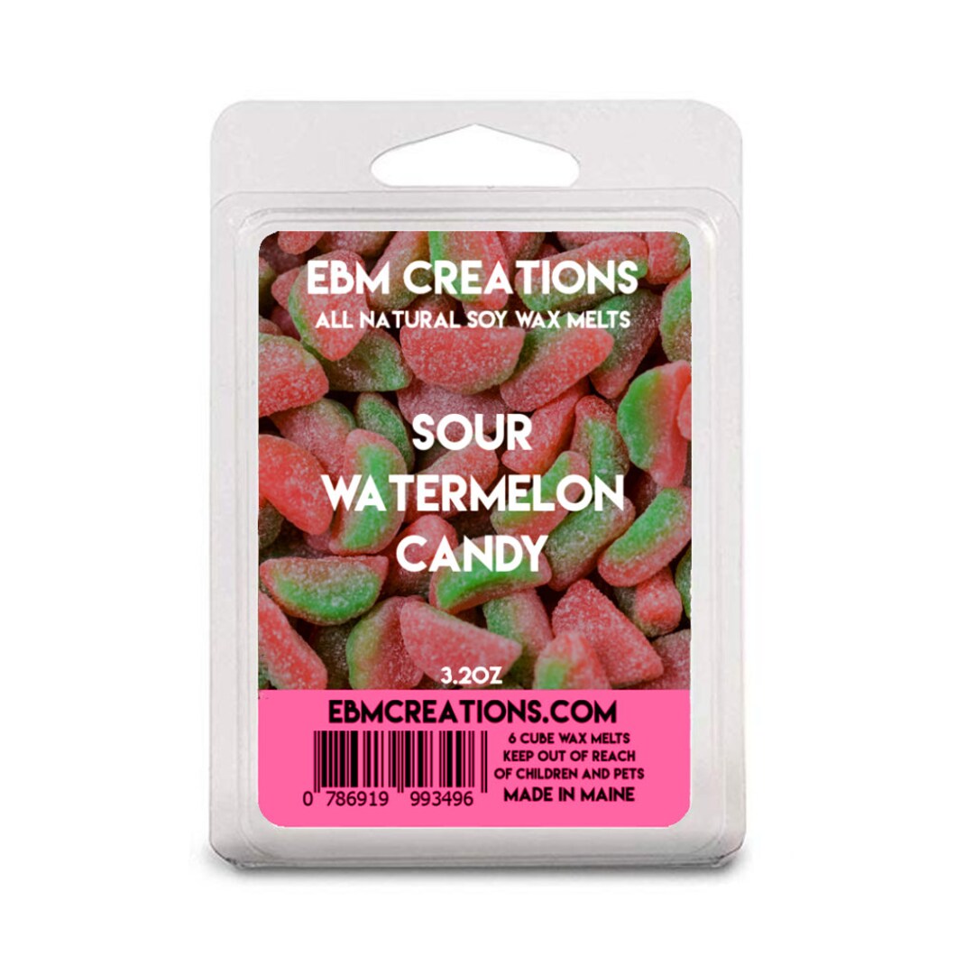 Sour Watermelon Candy 3.2 Oz Clamshell - Etsy