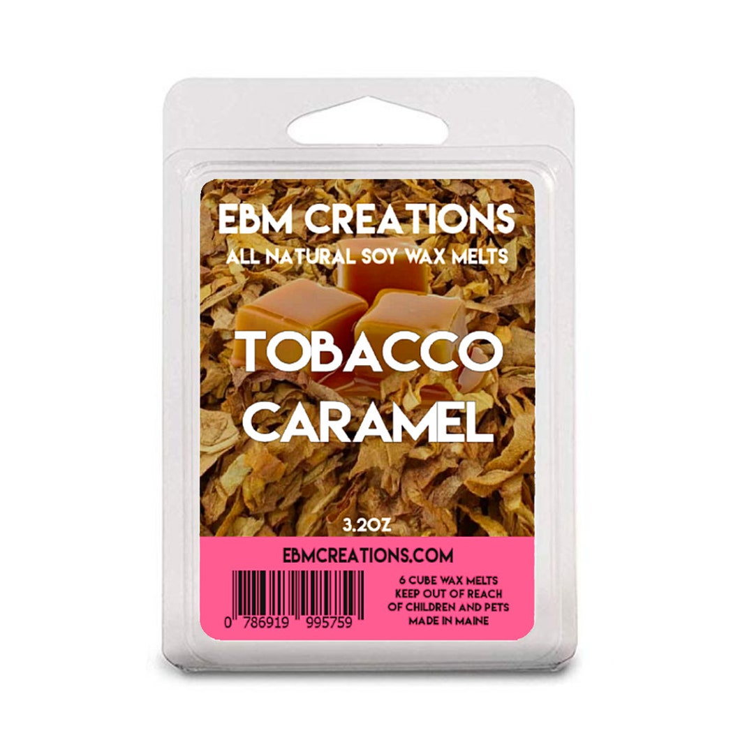 EBM Creations Tobacco Caramel Scented All Natural Soy Wax - Etsy España