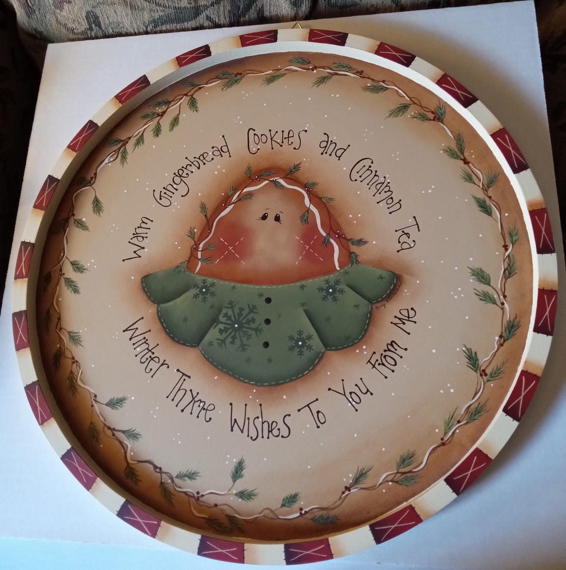 Hand Painted Trays - Etsy