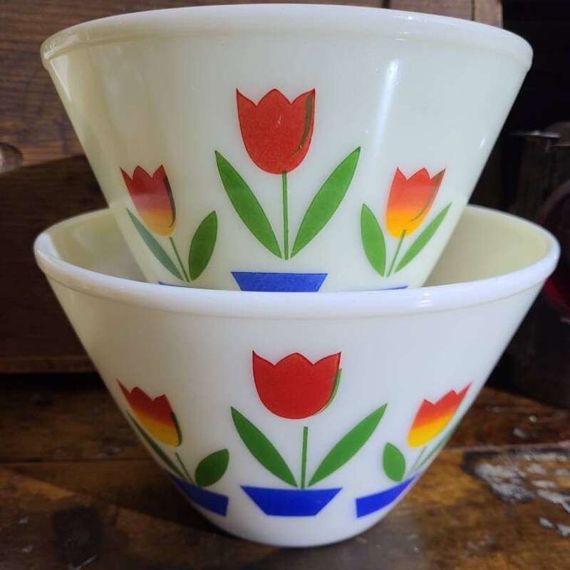 Fire King Tulip - Etsy