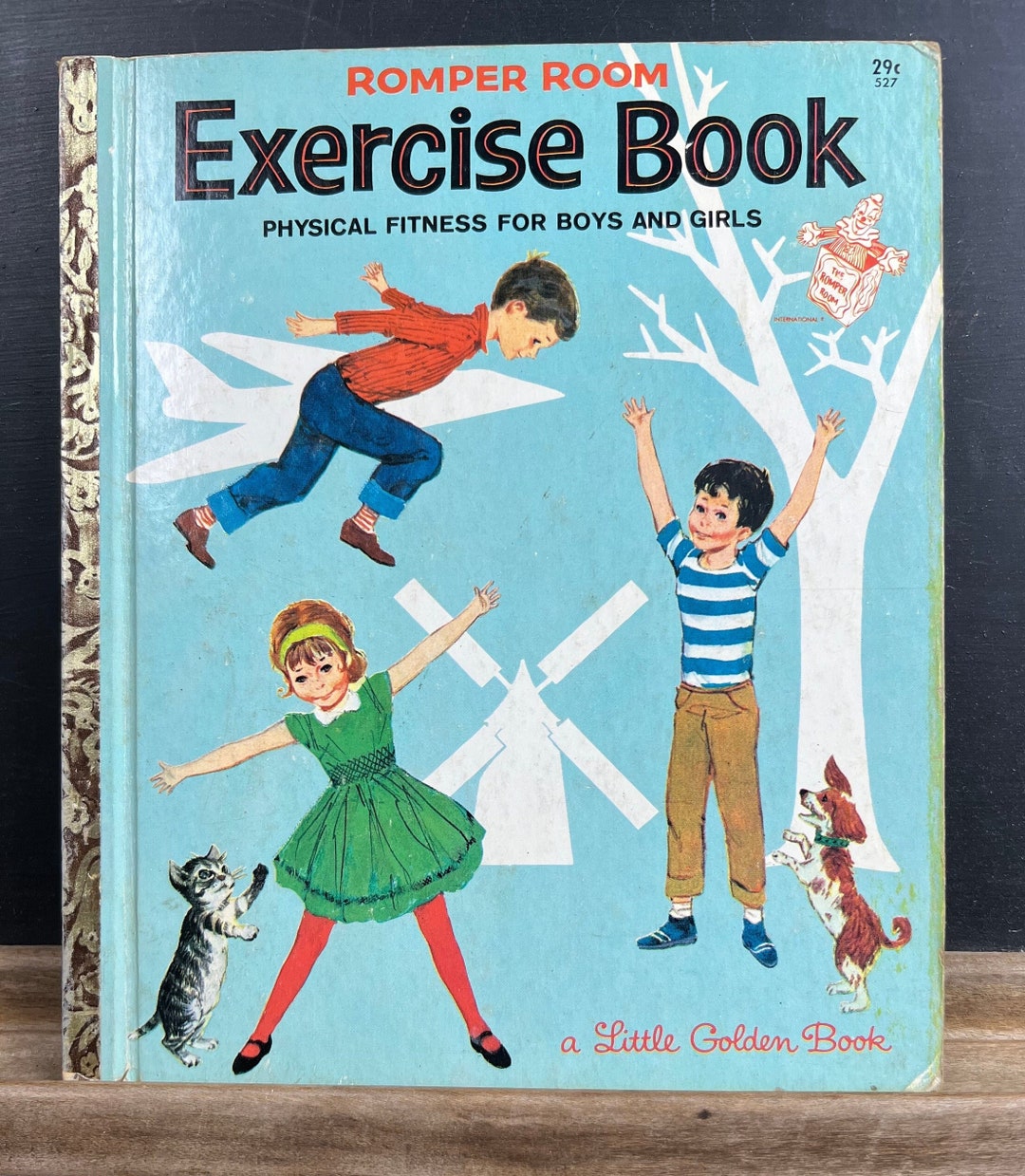 Vintage Romper Room Exercise Little Golden Book 1964 "a" Printing ...