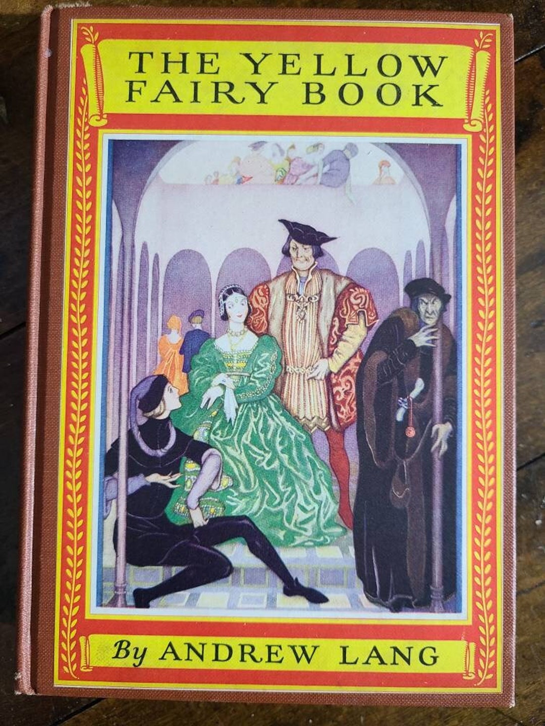 Vintage Book~ the YELLOW FAIRY BOOK~ Edited by Andrew Lang, Illustrated ...
