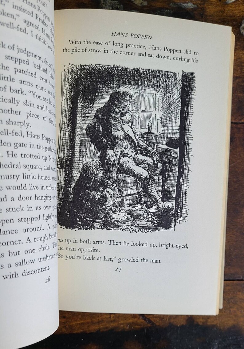 Vintage the THREE HANSES by Julian David Illustrated by Warren - Etsy