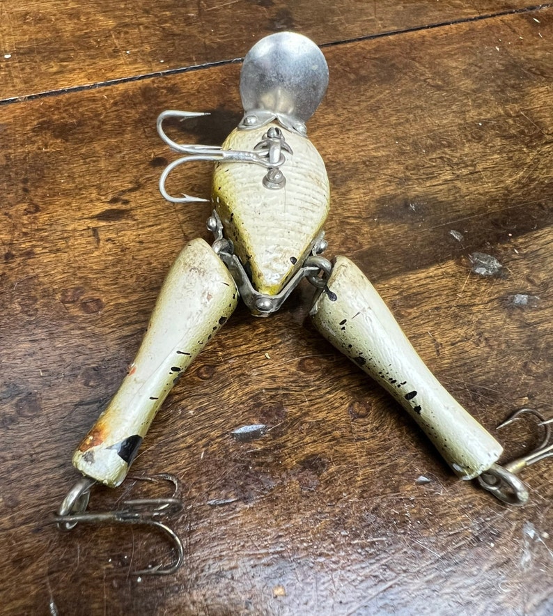 Vintage PAW PAW Wotta FROG Fishing Lure ~tackle Bait~ Green Black ...