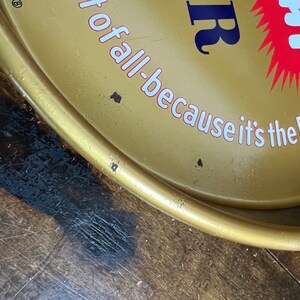 Vintage Piels Beer Tray| Piel's Light Beer Serving Tray| Cocktail Tray ...