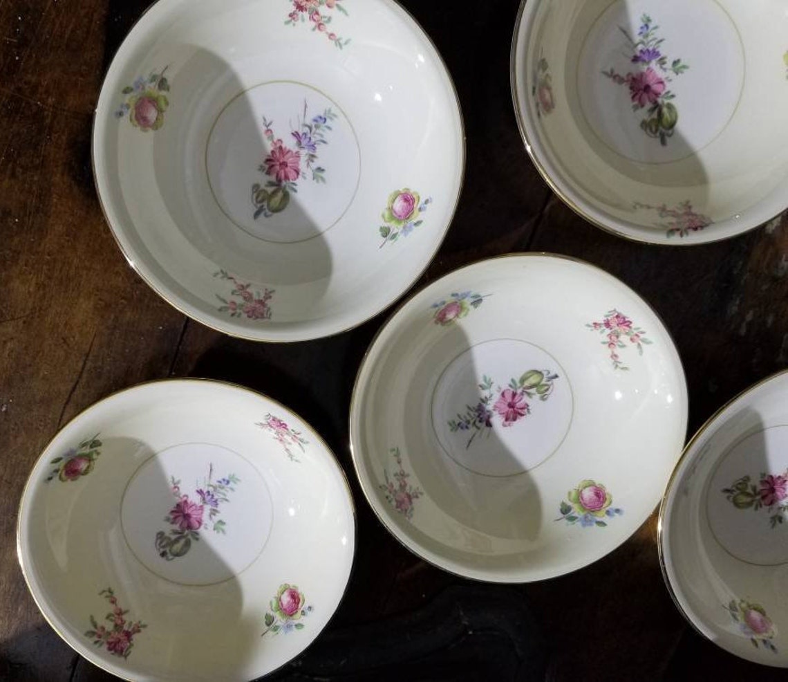 Vintage HOMER LAUGHLIN Priscilla Pattern Eggshell Nautilus | Etsy