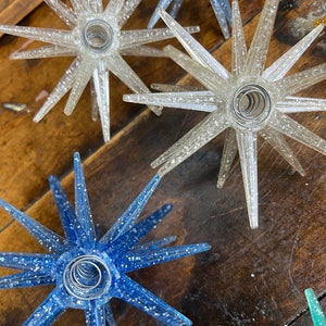 Vintage Atomic Sputnik Star Lites Christmas Lights| Librizzi's 15 Light ...