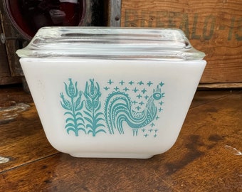 Pyrex Blue Rooster - Etsy