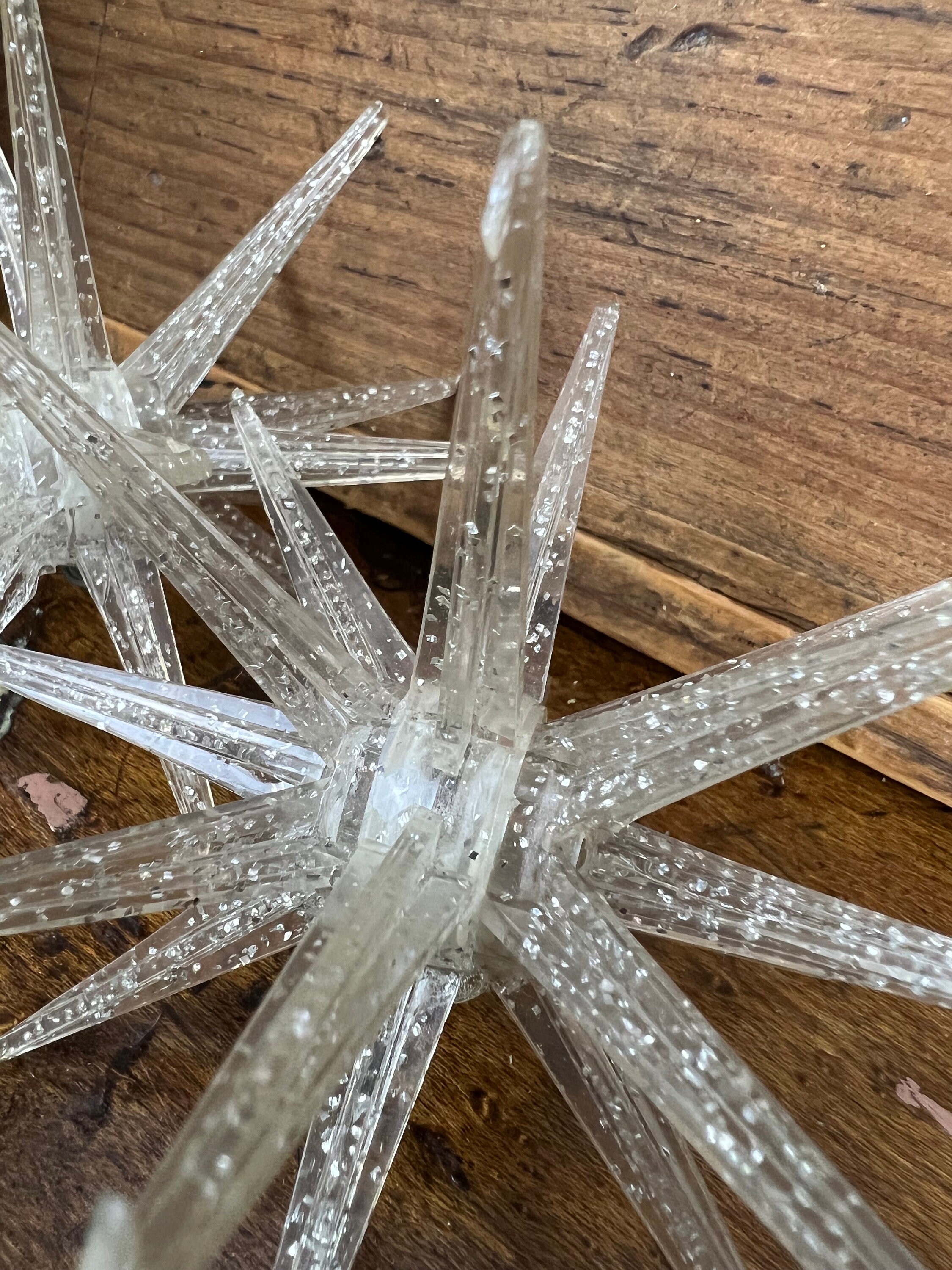 Vintage CLEAR Atomic Sputnik Star Lite Christmas Light Replacement for ...