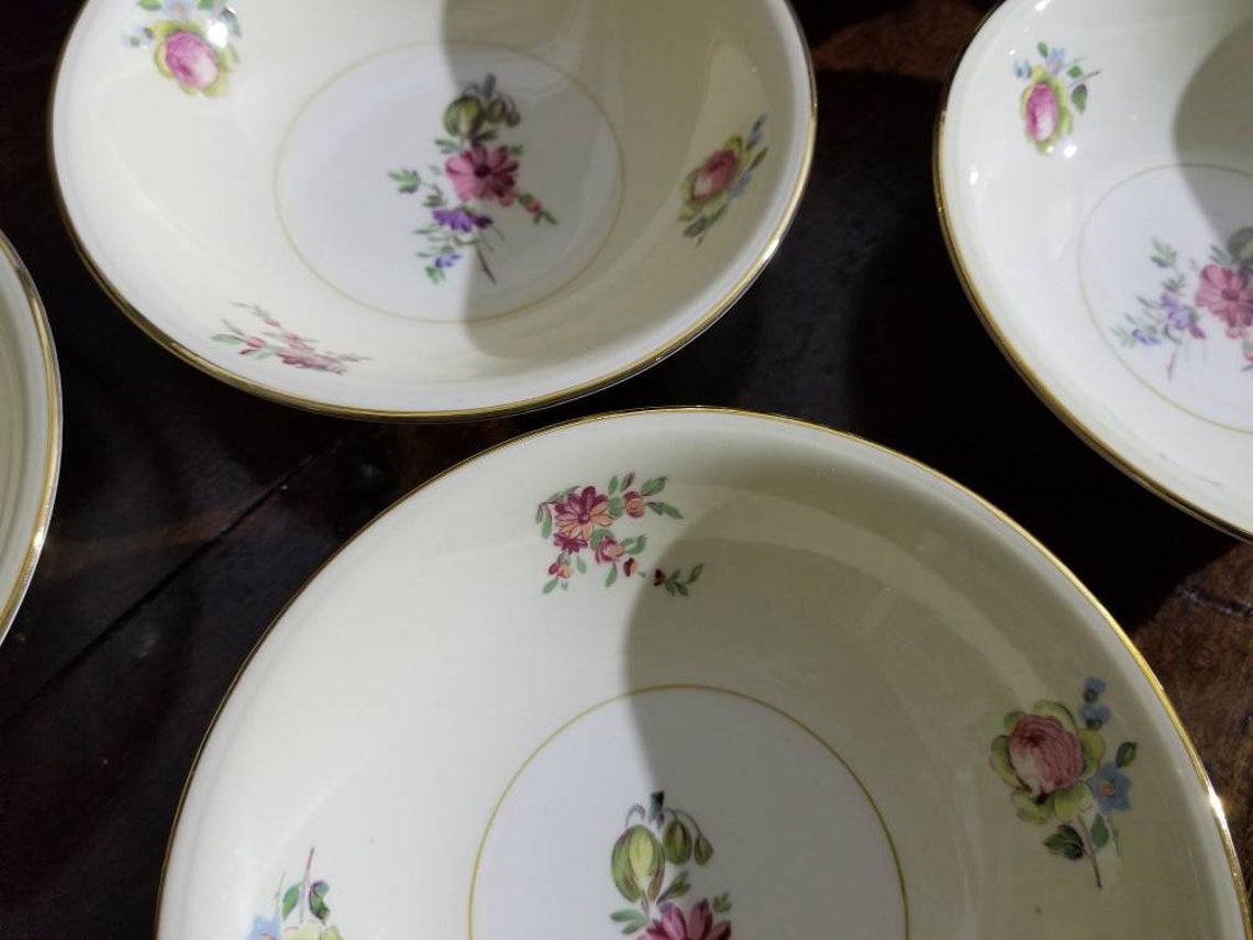 Vintage HOMER LAUGHLIN Priscilla Pattern Eggshell Nautilus | Etsy