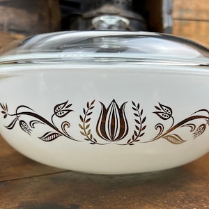 Pyrex Golden Tulip - Etsy