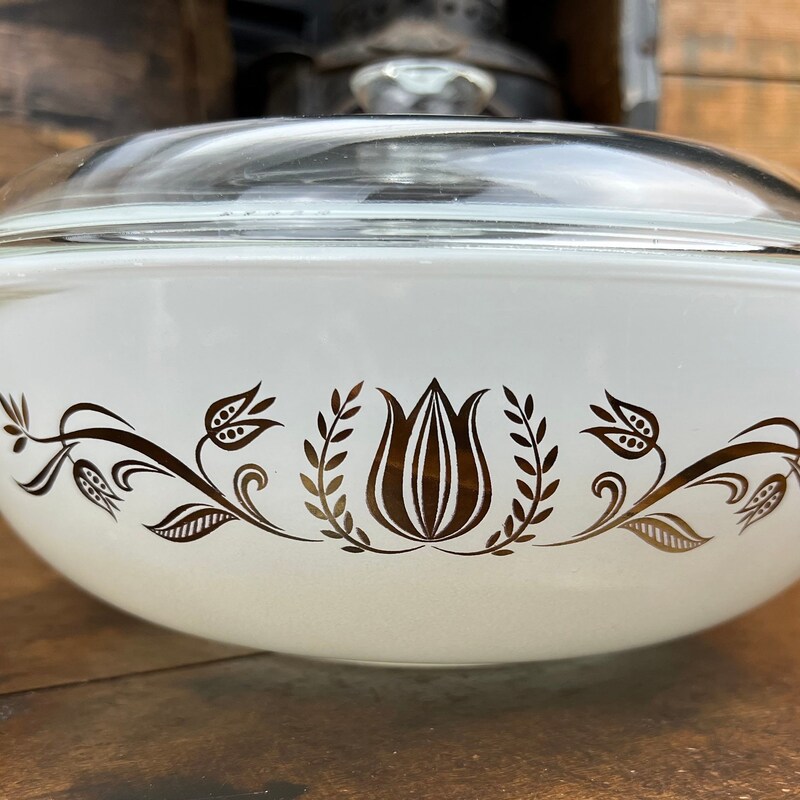 Pyrex Golden Tulip - Etsy
