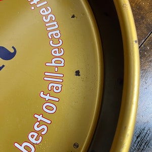 Vintage Piels Beer Tray| Piel's Light Beer Serving Tray| Cocktail Tray ...