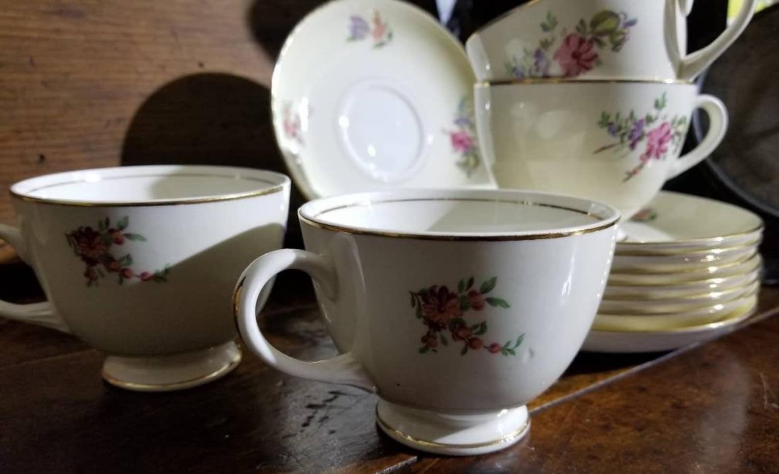 Vintage HOMER LAUGHLIN Priscilla Pattern Eggshell Nautilus Cup | Etsy