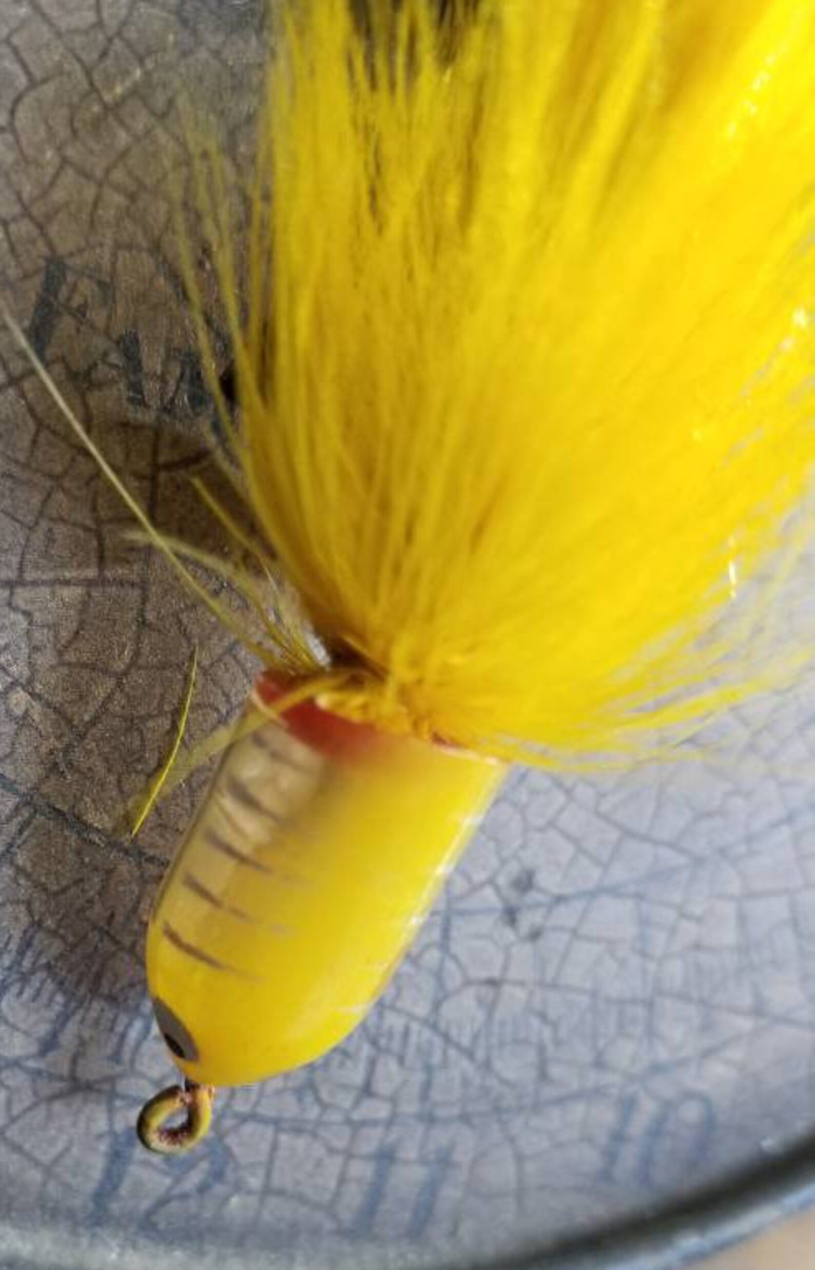 Vintage HEDDON Yellow Wilder-dilg Spook Bass Fly Rod Fishing | Etsy