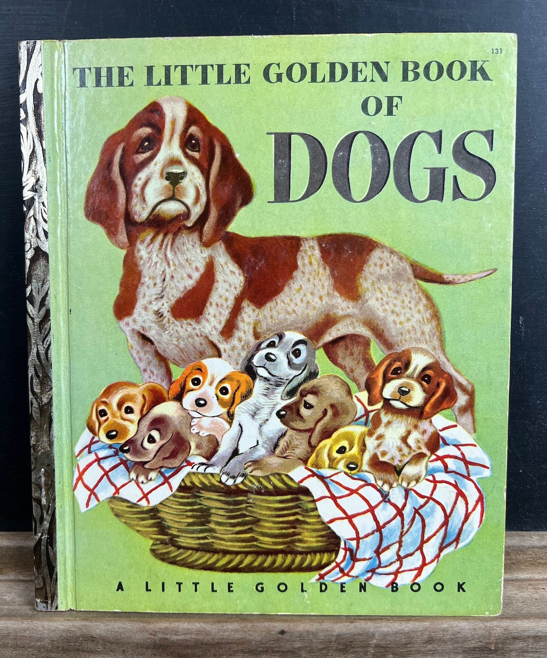 Vintage the Little Golden Book of Dogs 1952 "a" Printing Children's ...