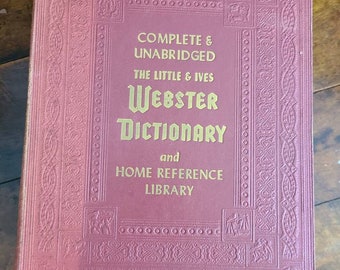 The Little Webster - Etsy